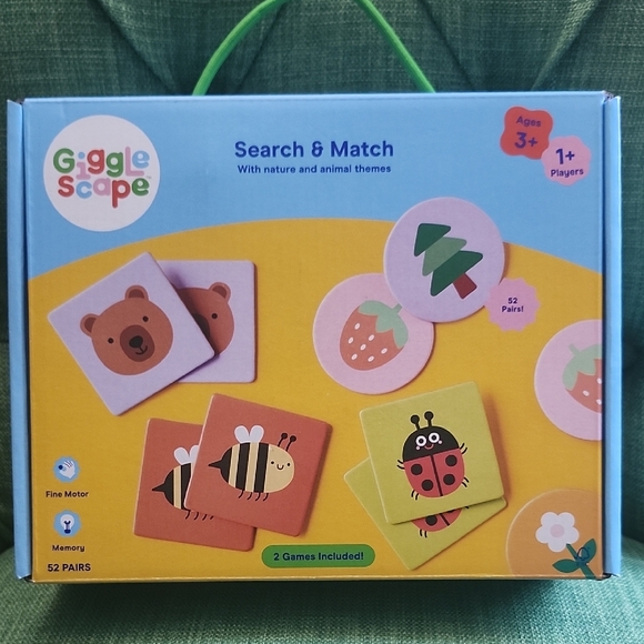 Giggle Scape | Toys | Search And Match Game With Matching Cards | Poshmark